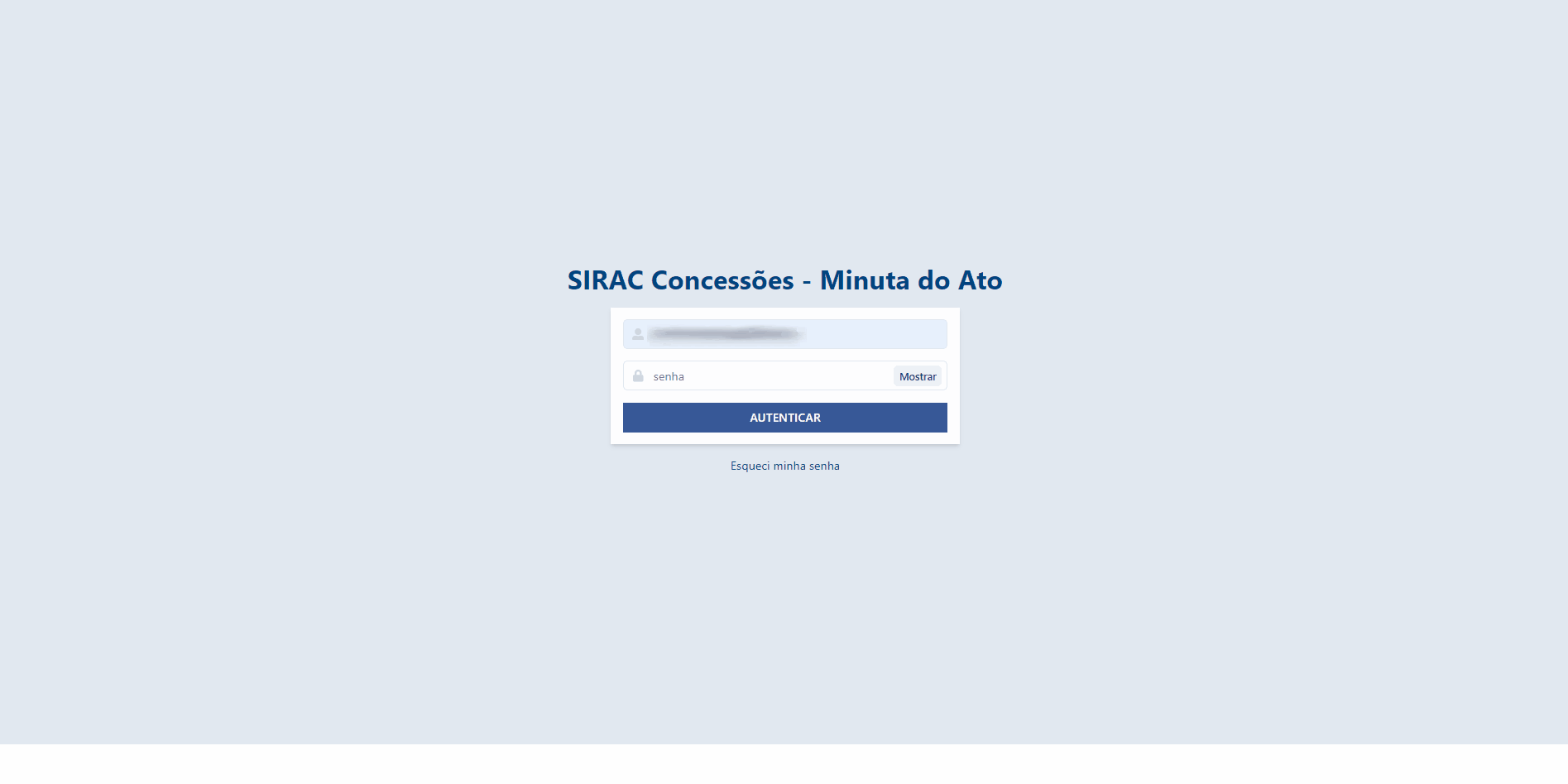 SIRAC Concessões - Minuta do Ato | Gestor | TCDF doc